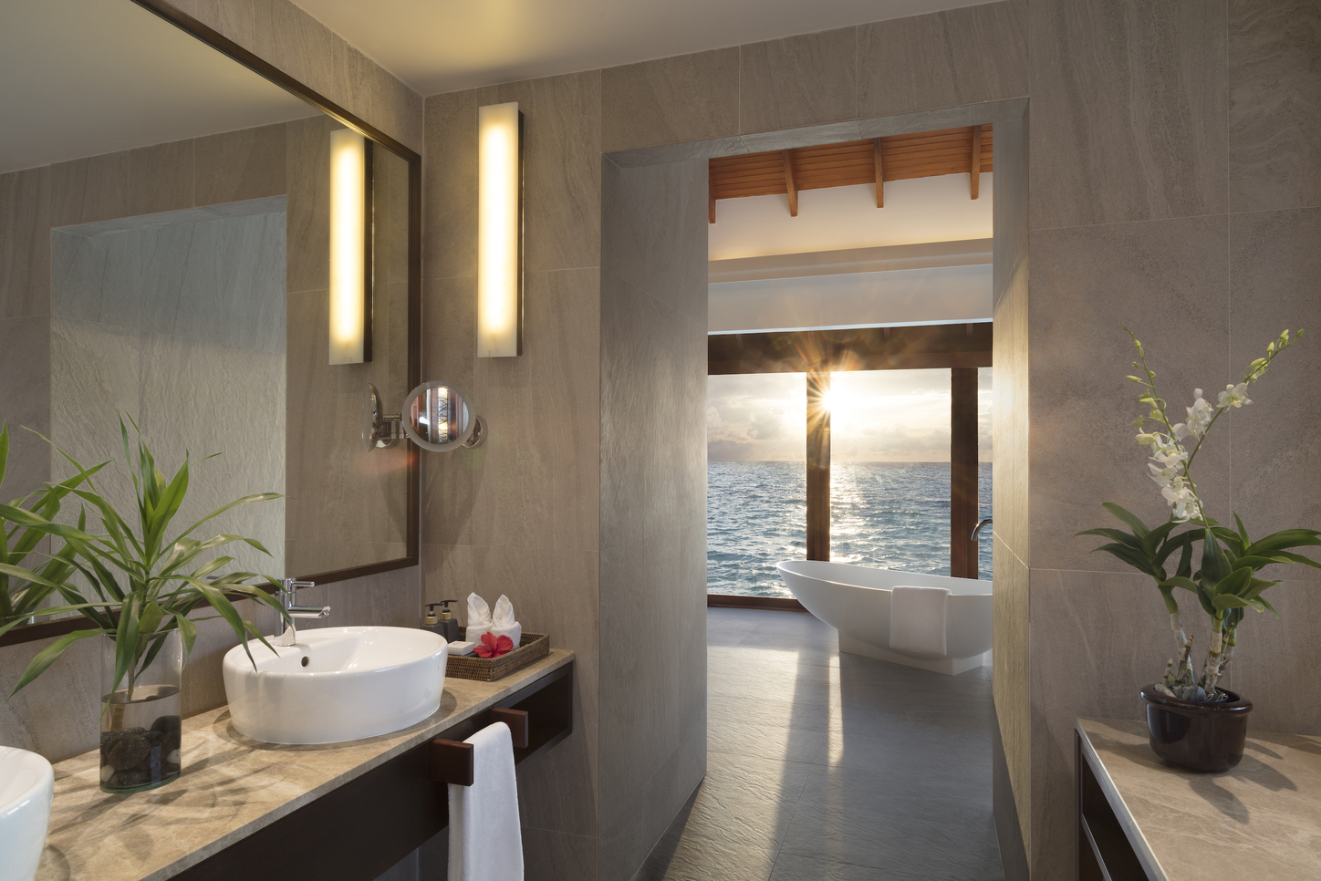 Sunset Over Water Suite - Anantara Dhigu | ADORE Maldives