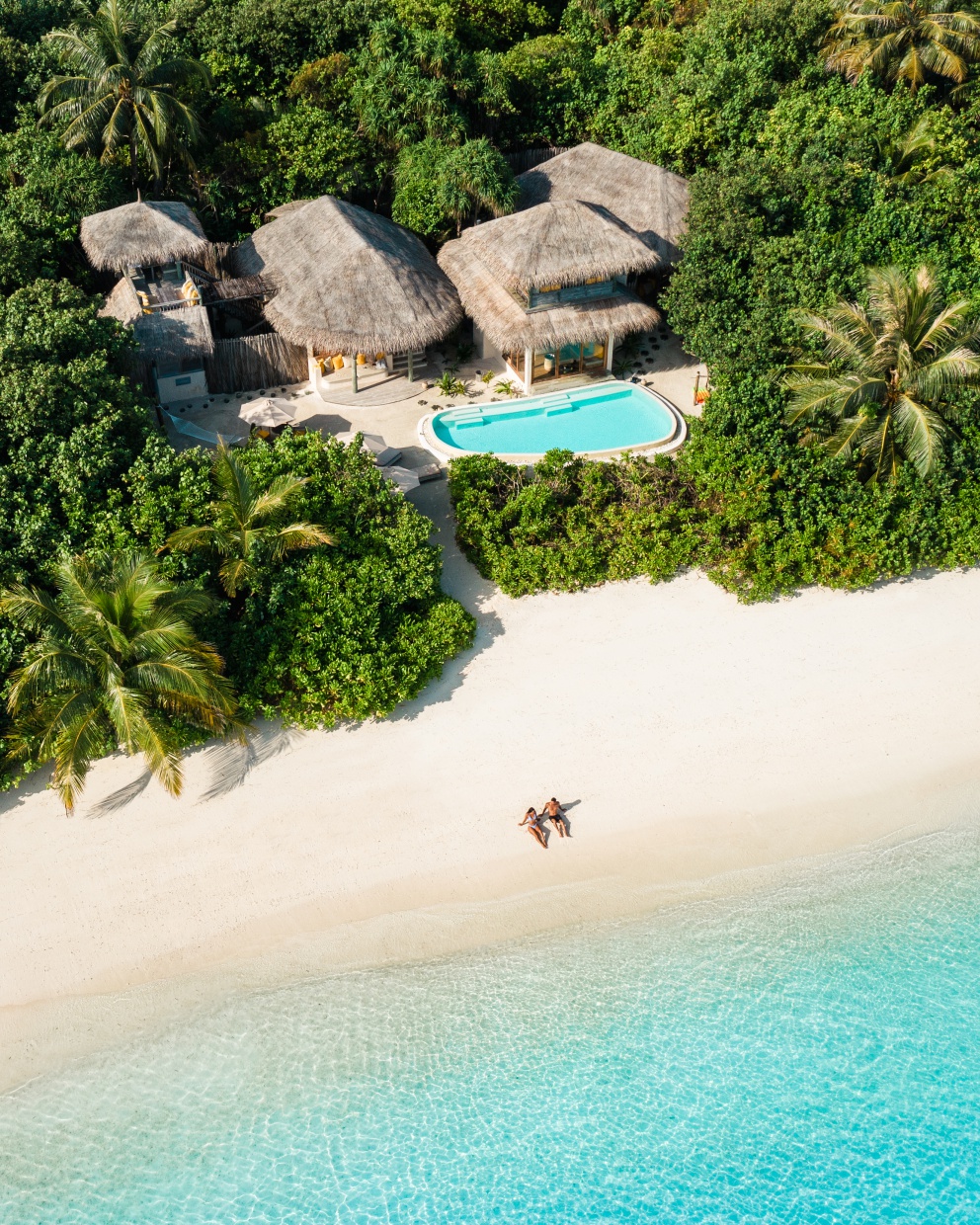 Lagoon Beach Villa with Pool - Two Bedroom - Six Senses
