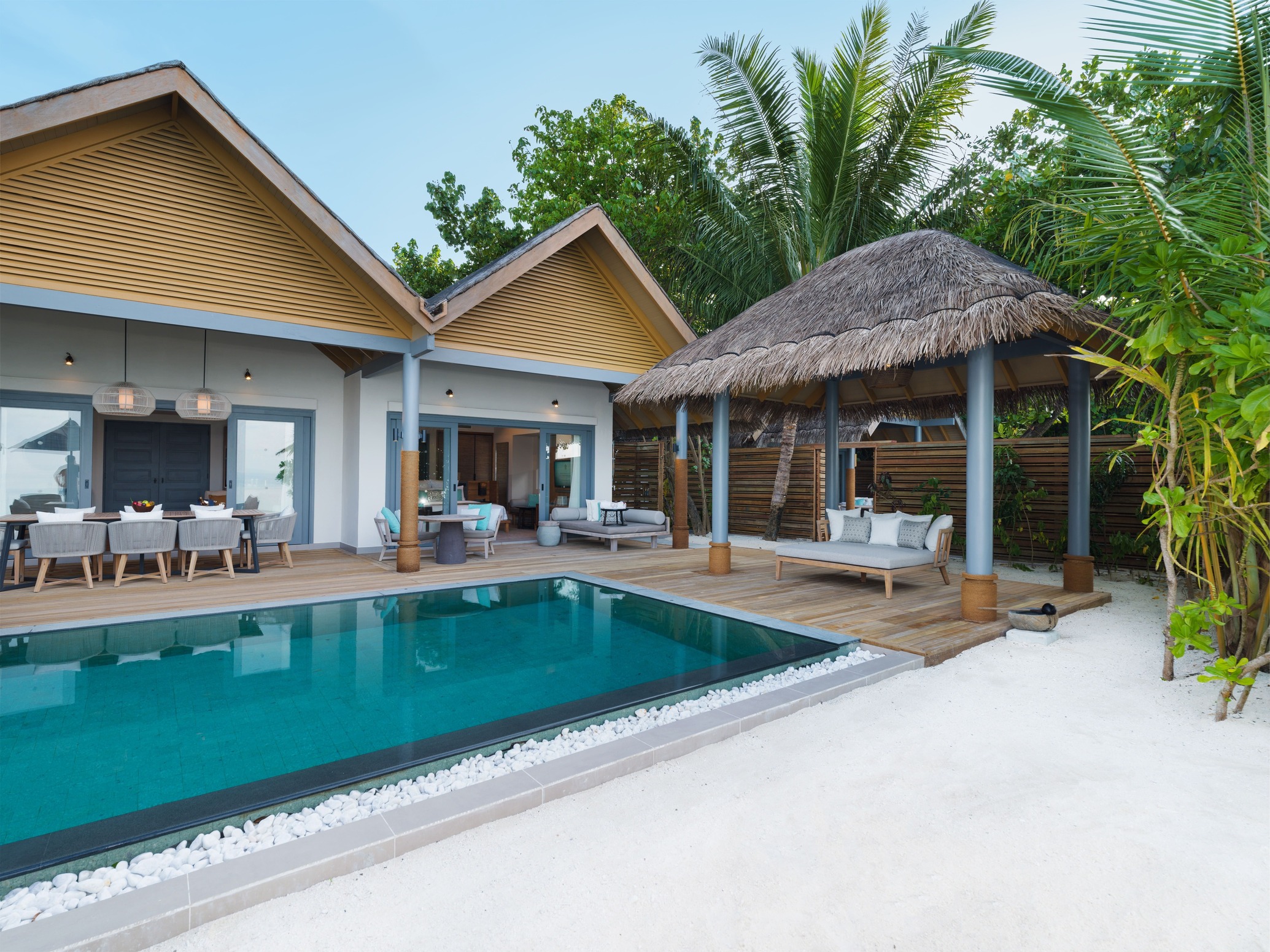 Beach Pool Residence - Three Bedroom - Vakkaru Maldives